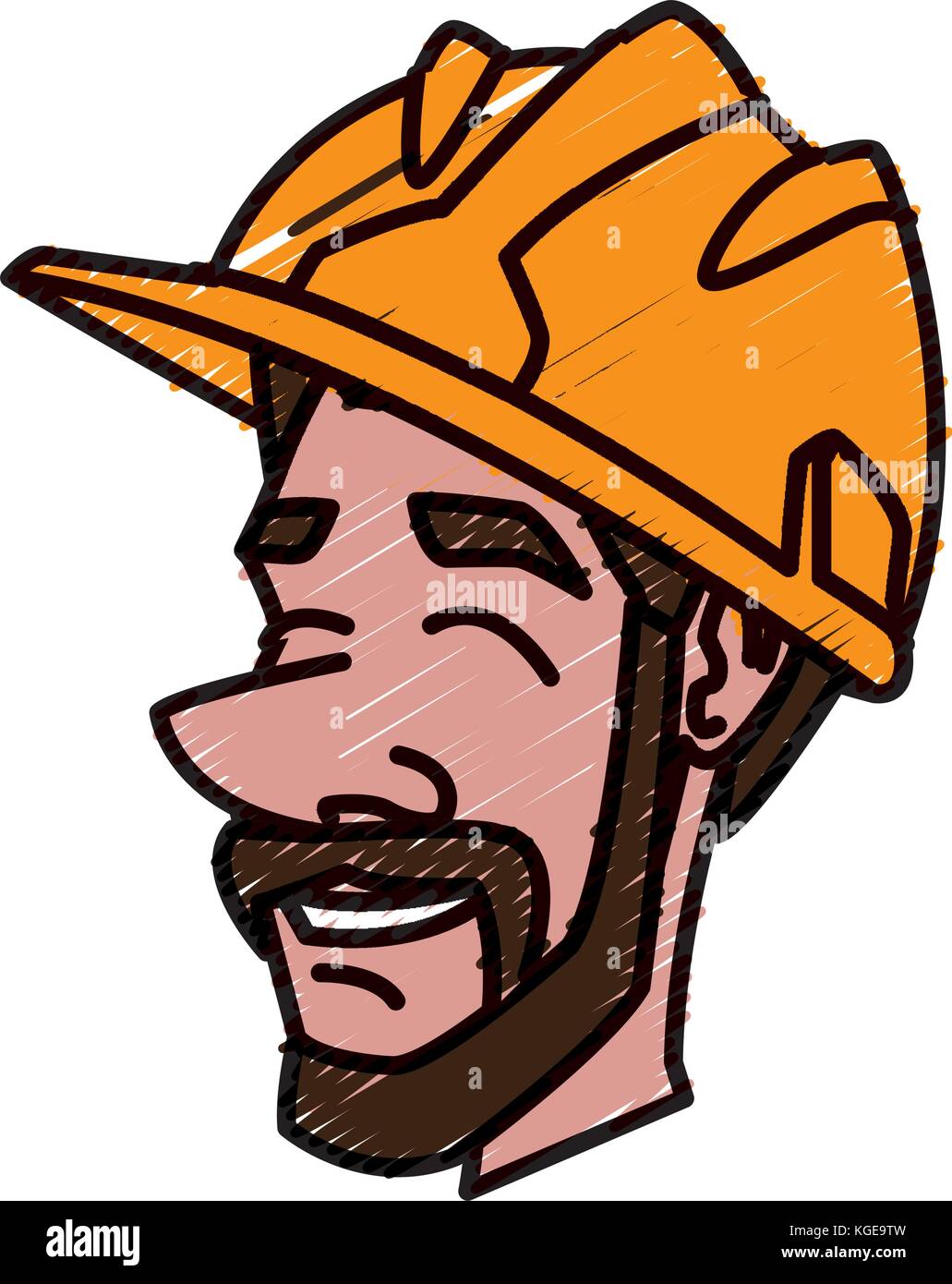 Cartoon worker with tool Stock Vector Image & Art - Alamy