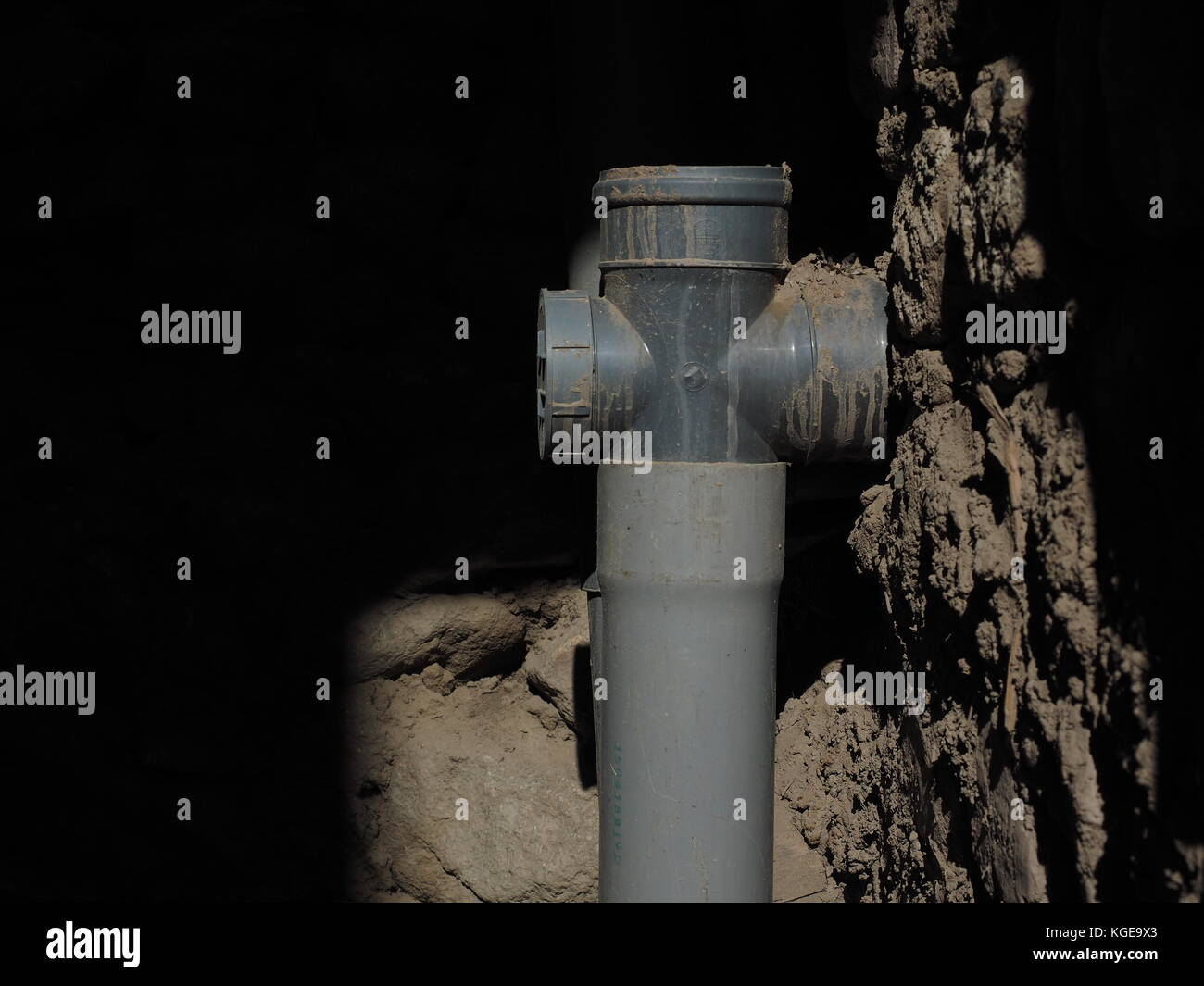 Empty sewage ditch hi-res stock photography and images - Alamy