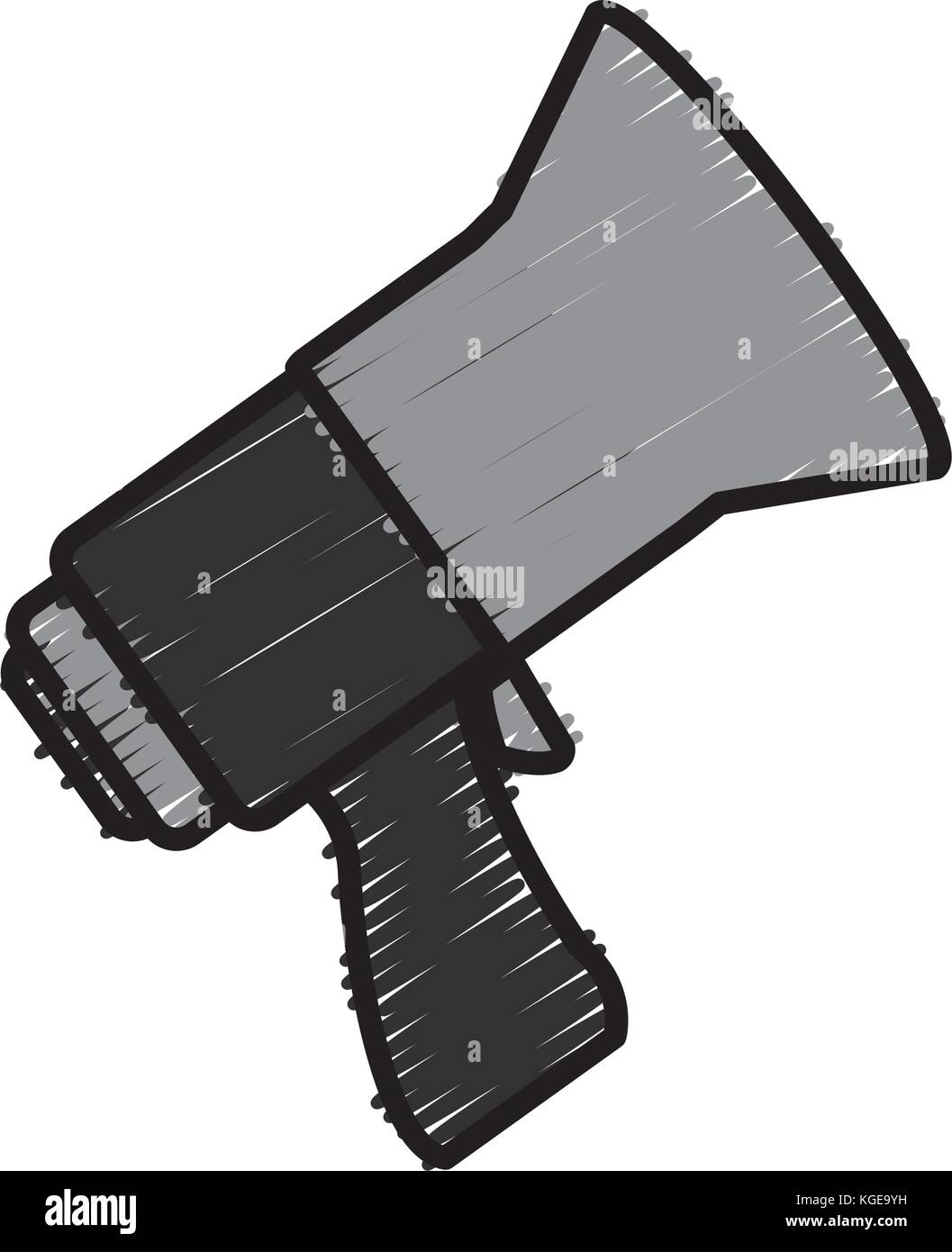 Bullhorn advertising symbol Stock Vector Image & Art - Alamy