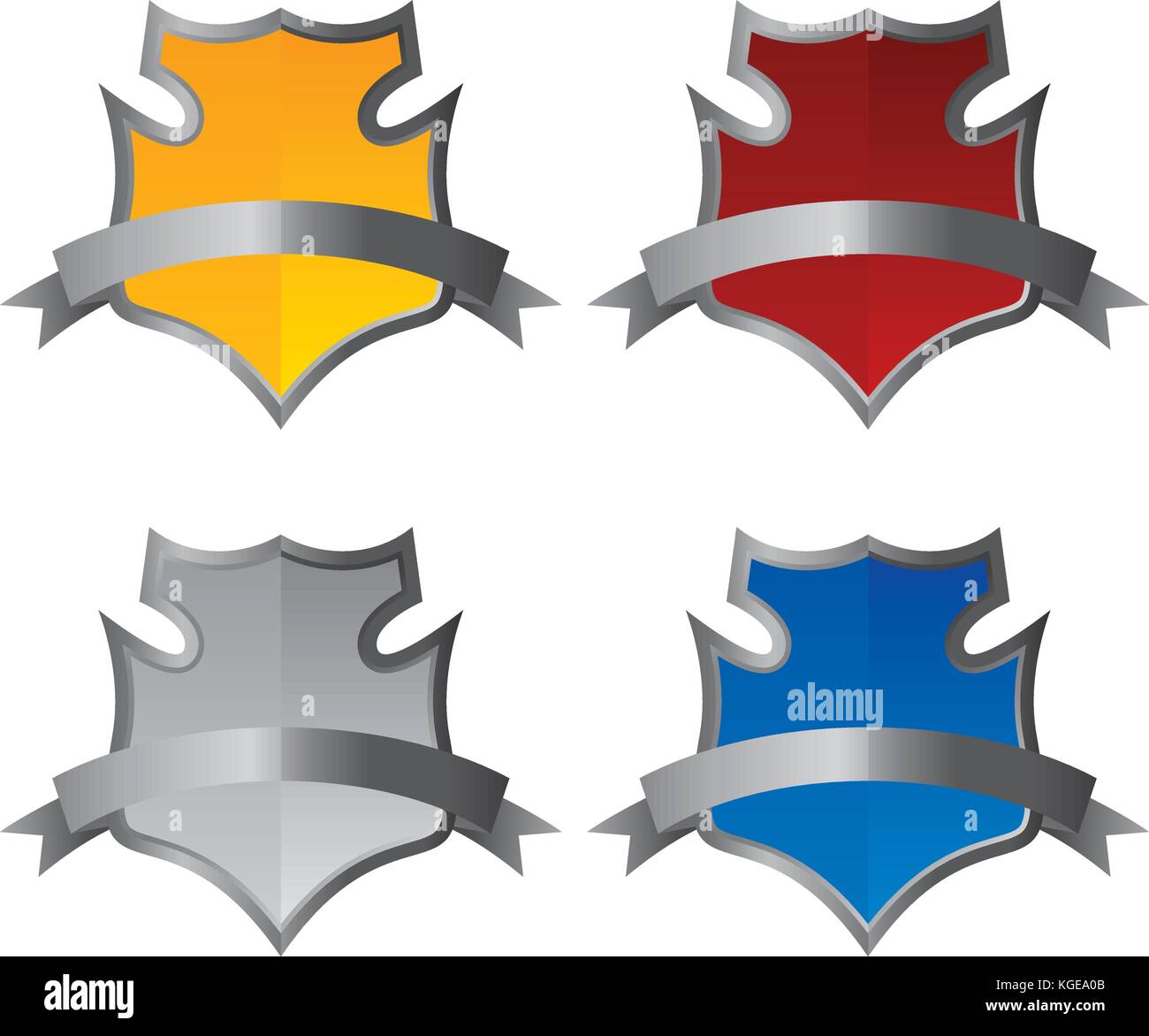 art shield vector graphic art design illustration Stock Vector Image ...