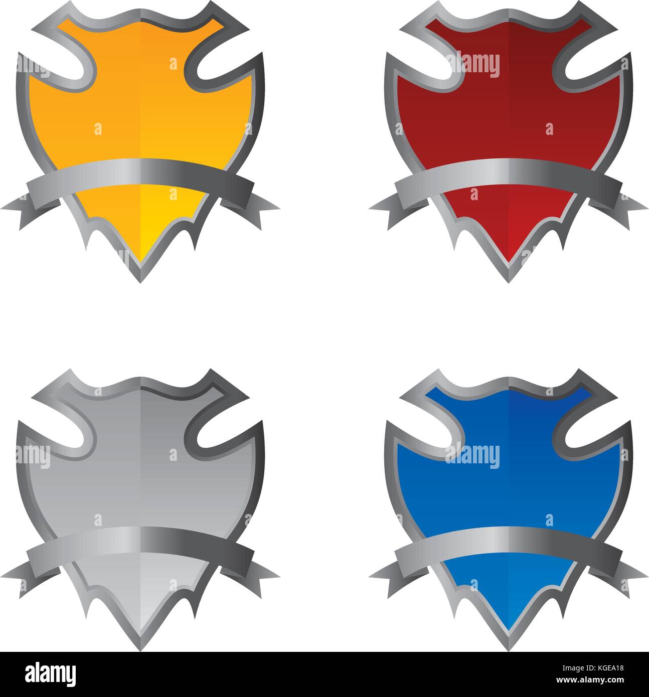 art shield vector graphic art design illustration Stock Vector Image ...