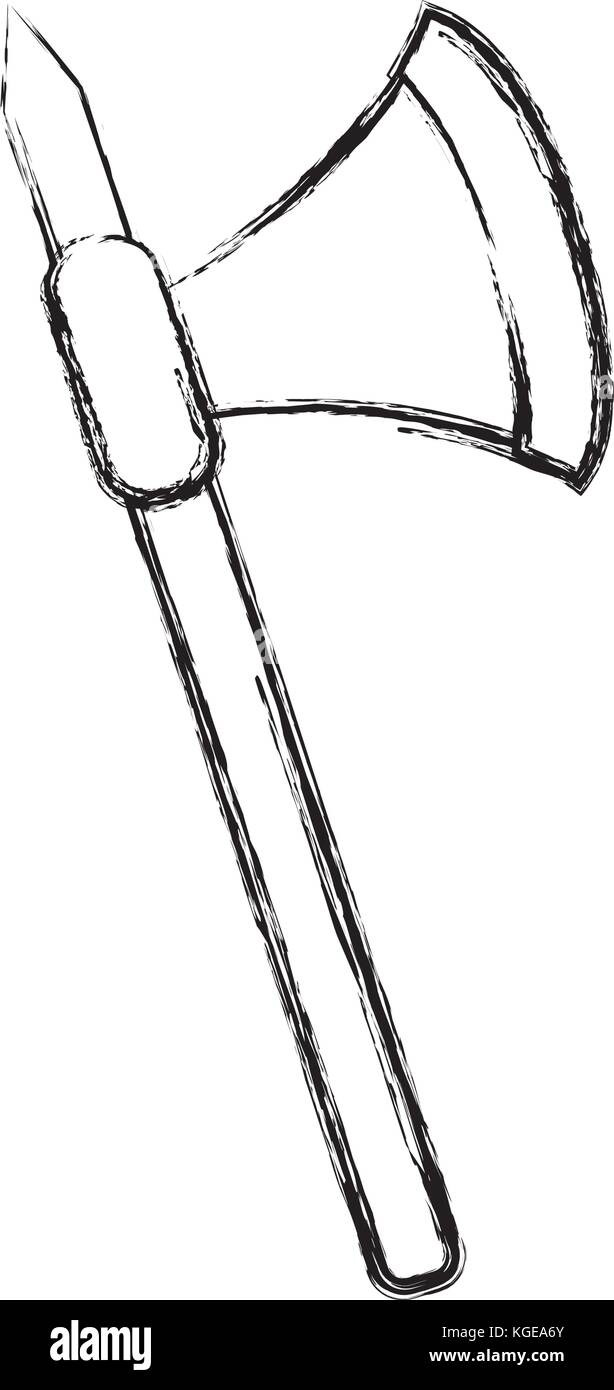Battle axe sketch hi-res stock photography and images - Alamy