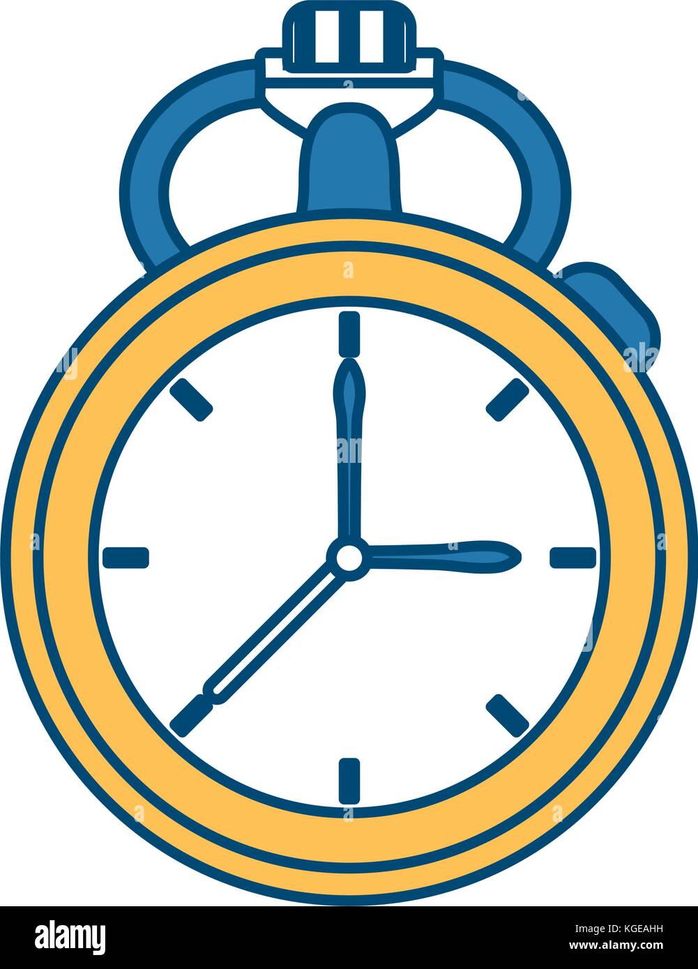 Vintage hand clock Stock Vector Image & Art - Alamy