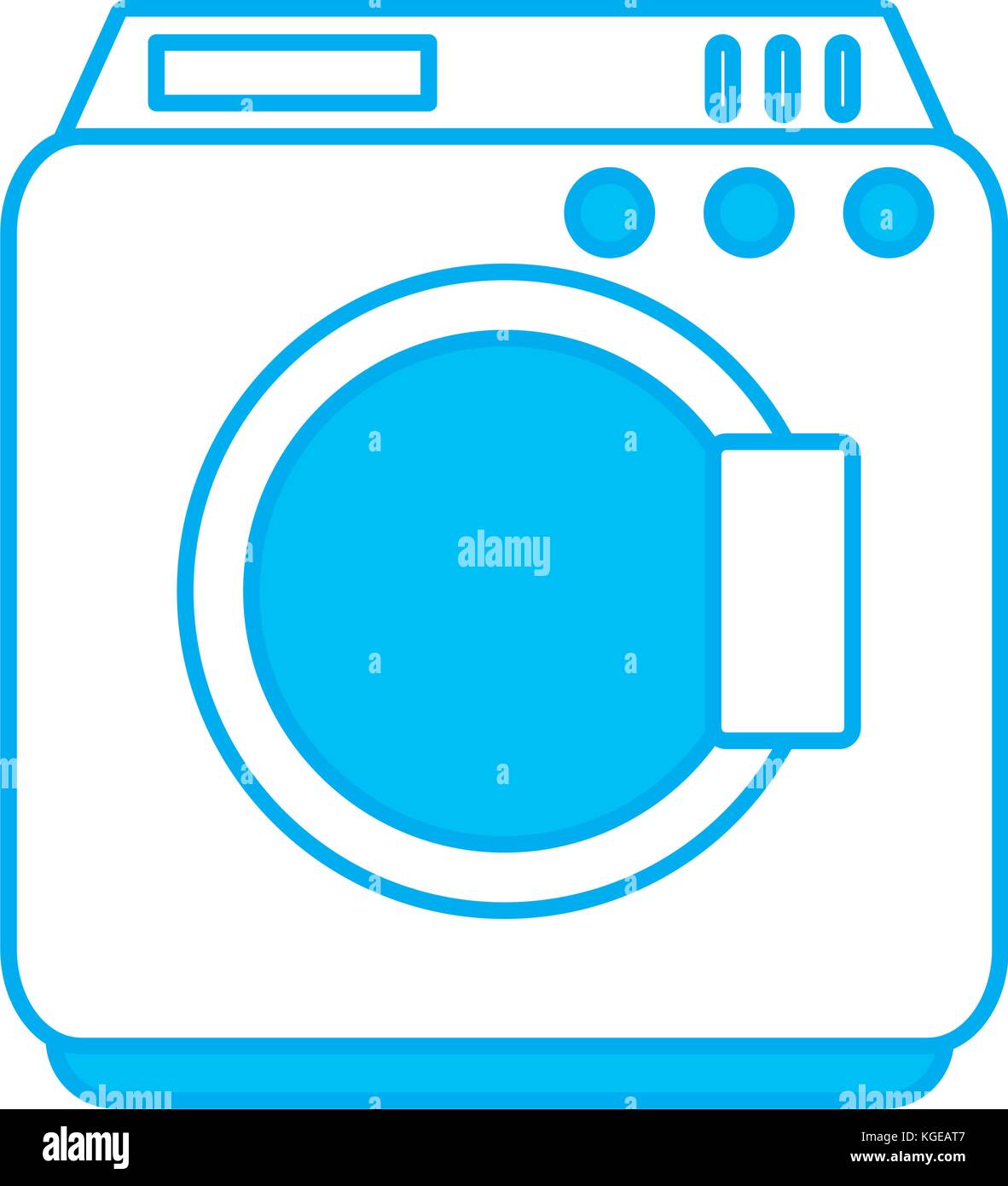 Washer machine symbol Stock Vector Image & Art - Alamy