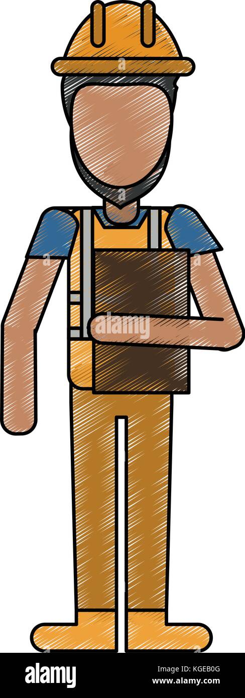 Worker avatar full body Stock Vector Image & Art - Alamy