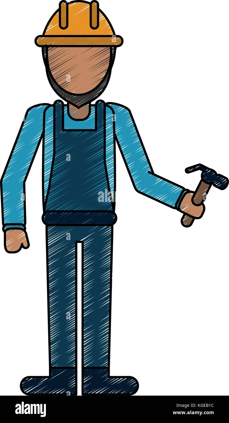 Worker avatar full body Stock Vector Image & Art - Alamy