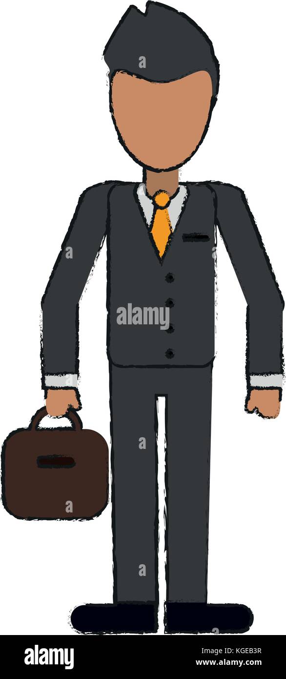 Businessman avatar full body Stock Vector Image & Art - Alamy