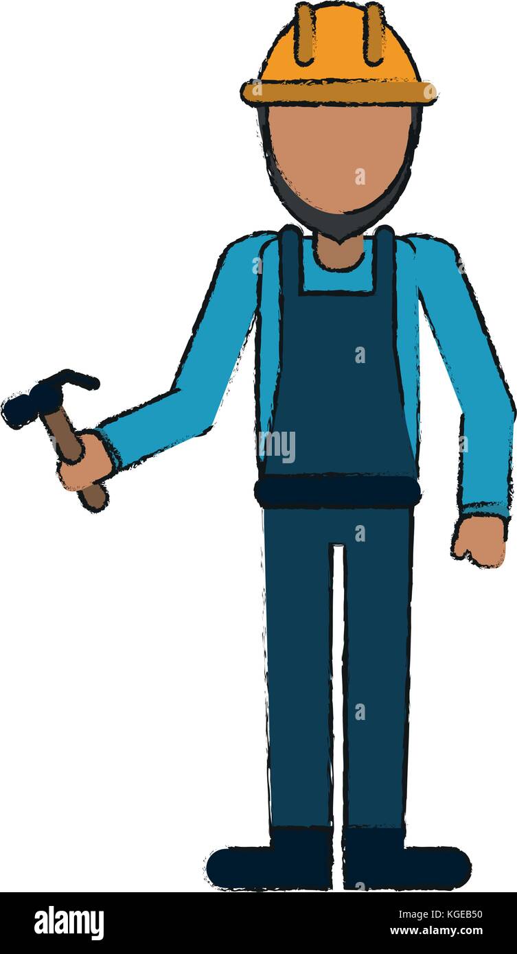 Worker avatar full body Stock Vector Image & Art - Alamy