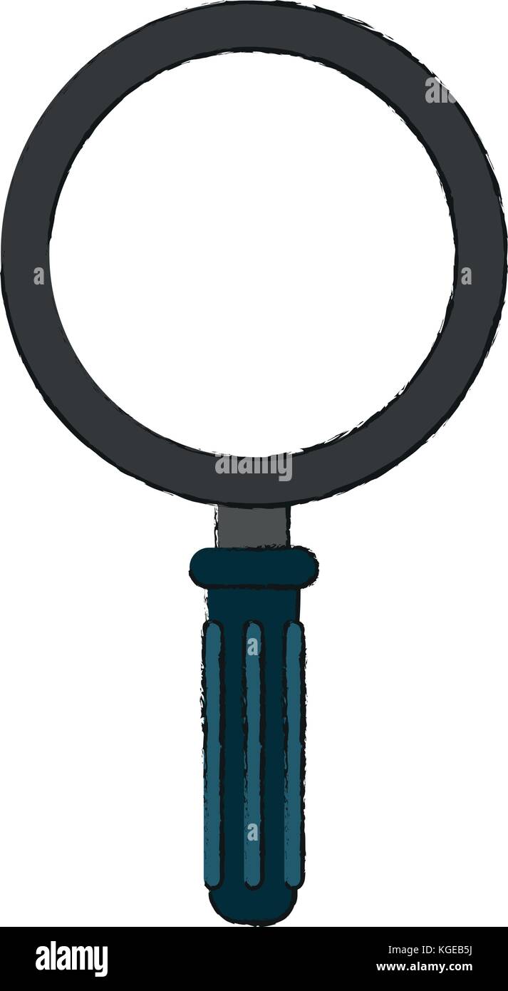 Magnifying glass symbol Stock Vector Image & Art - Alamy