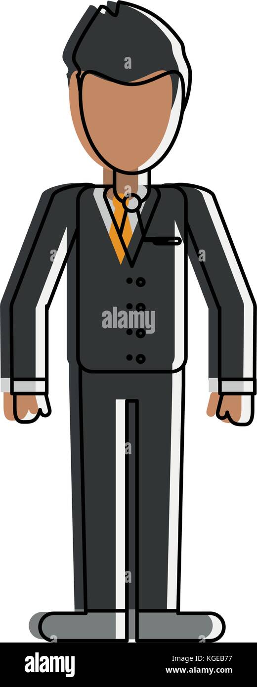 Businessman avatar full body Stock Vector Image & Art - Alamy
