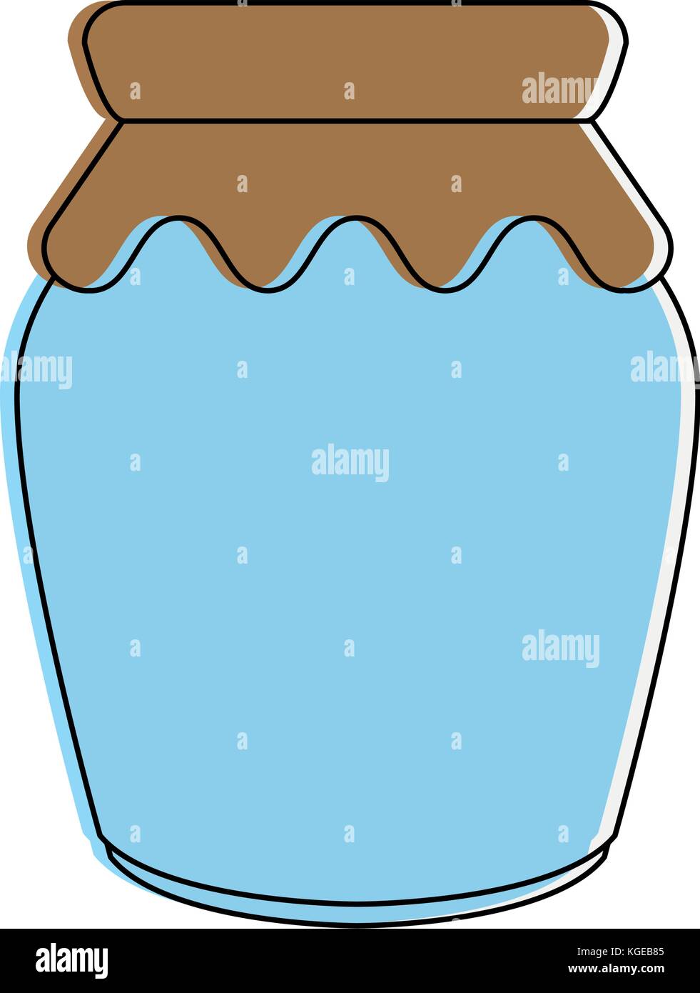 homemade jam bottle Stock Vector Image & Art - Alamy