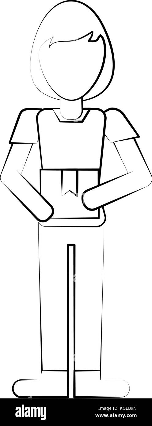 Woman avatar full body Stock Vector Image & Art - Alamy