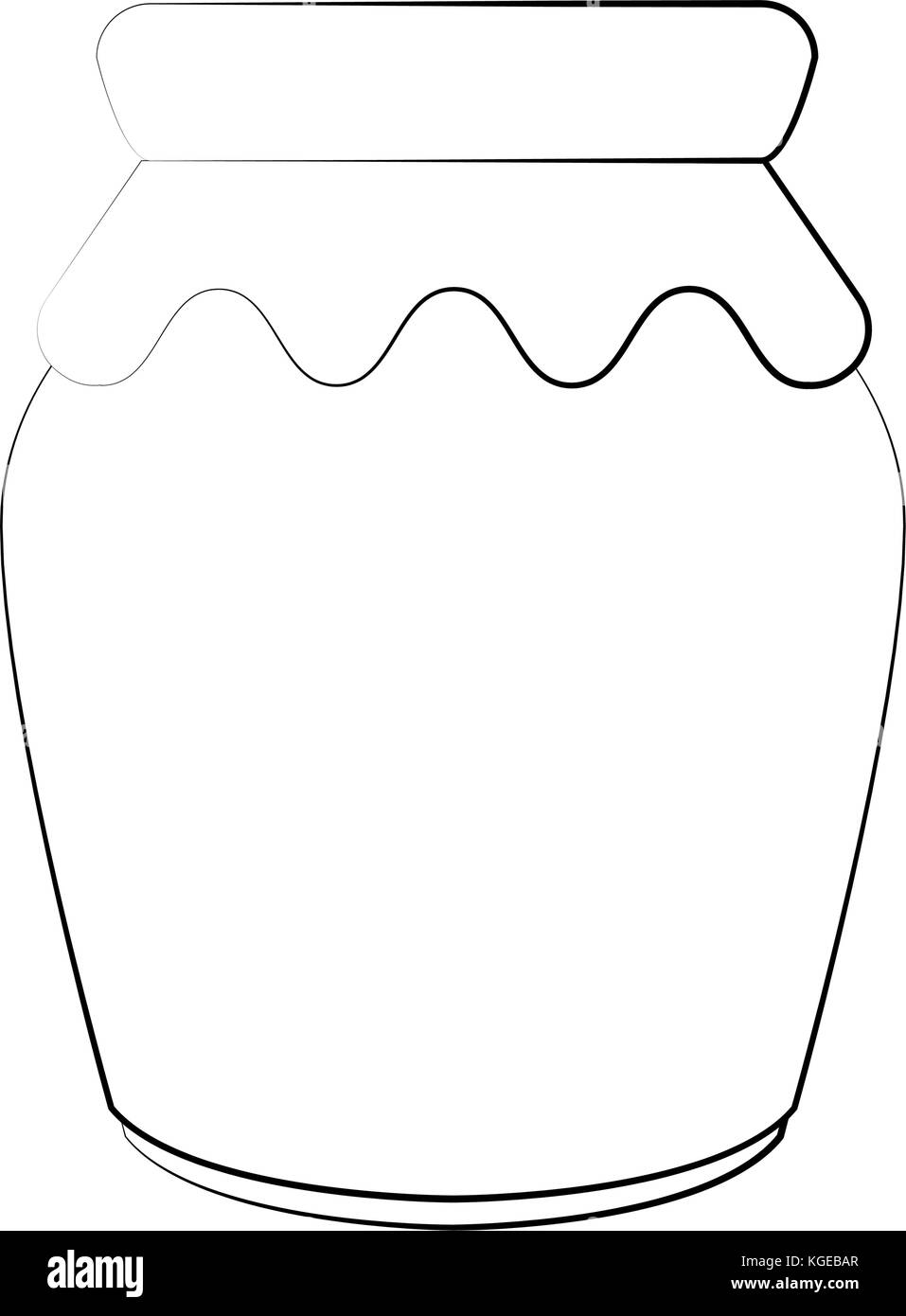 homemade jam bottle Stock Vector Image & Art - Alamy