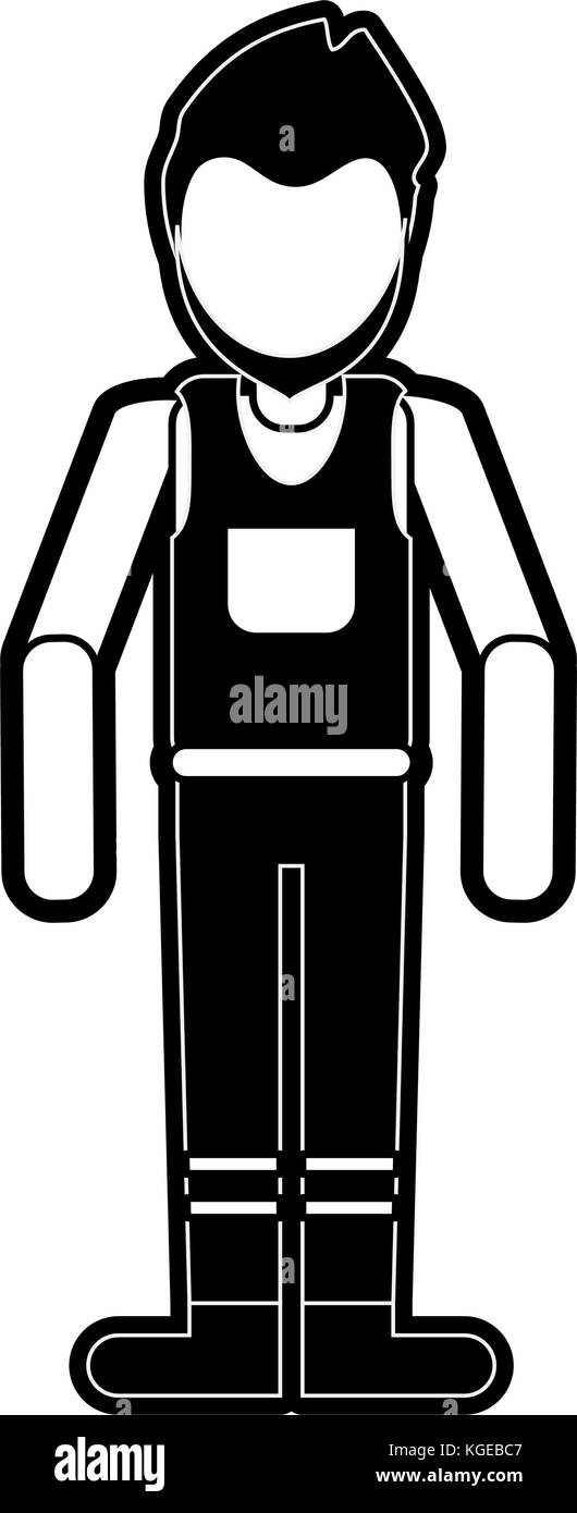 Worker avatar full body Stock Vector Image & Art - Alamy