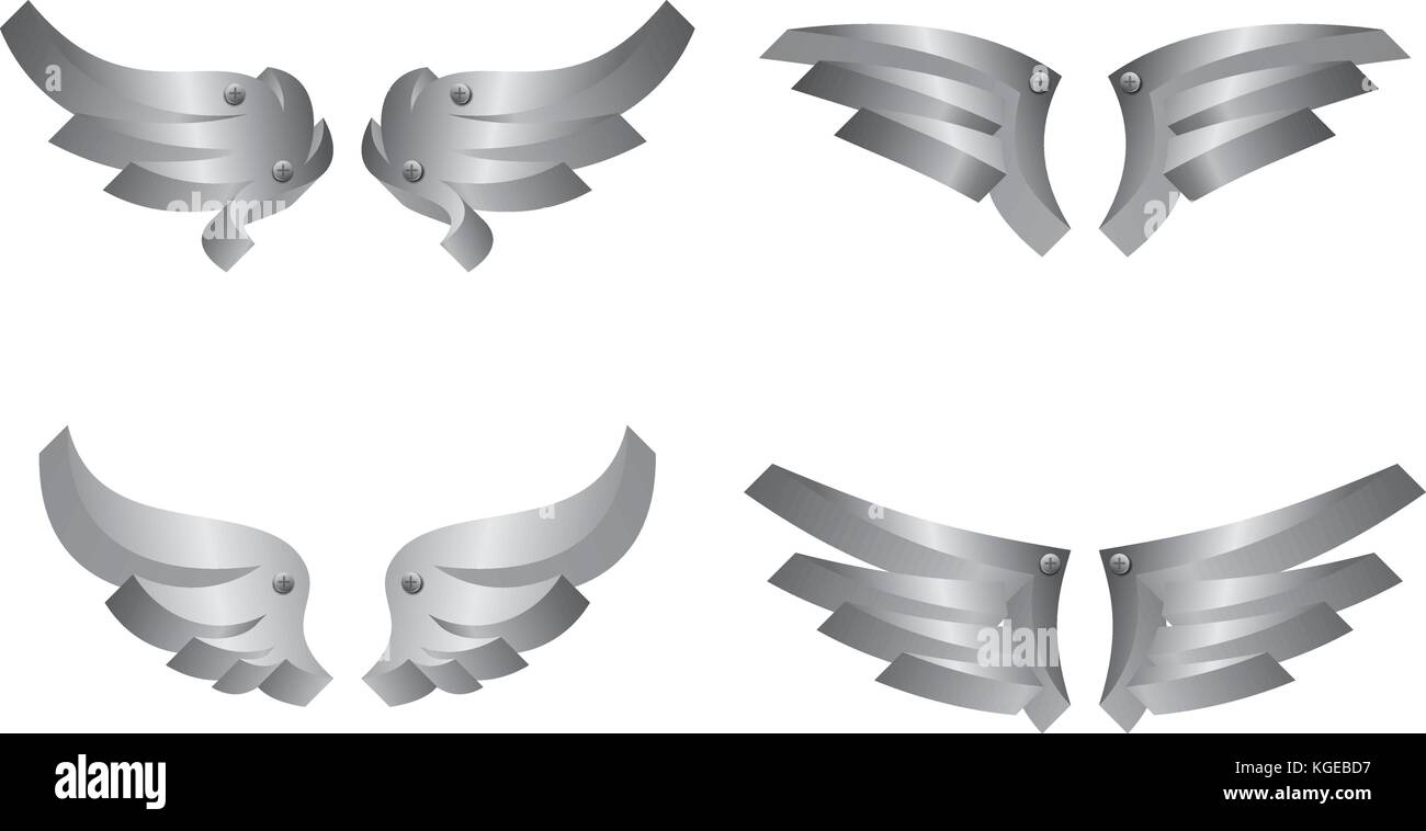 wing art vector graphic art design illustration Stock Vector Image ...