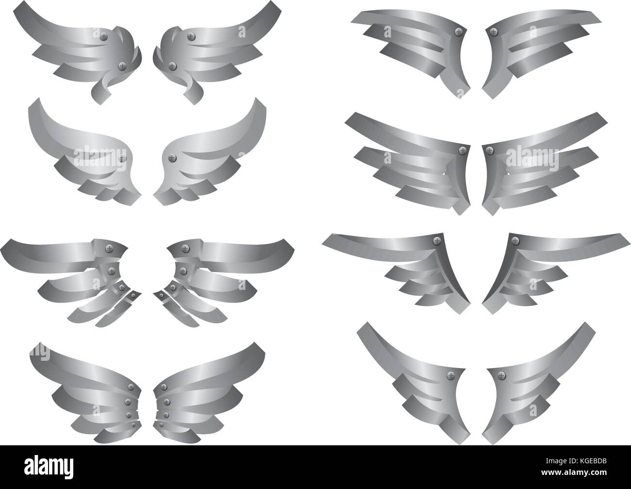 wing art vector graphic art design illustration Stock Vector Image ...