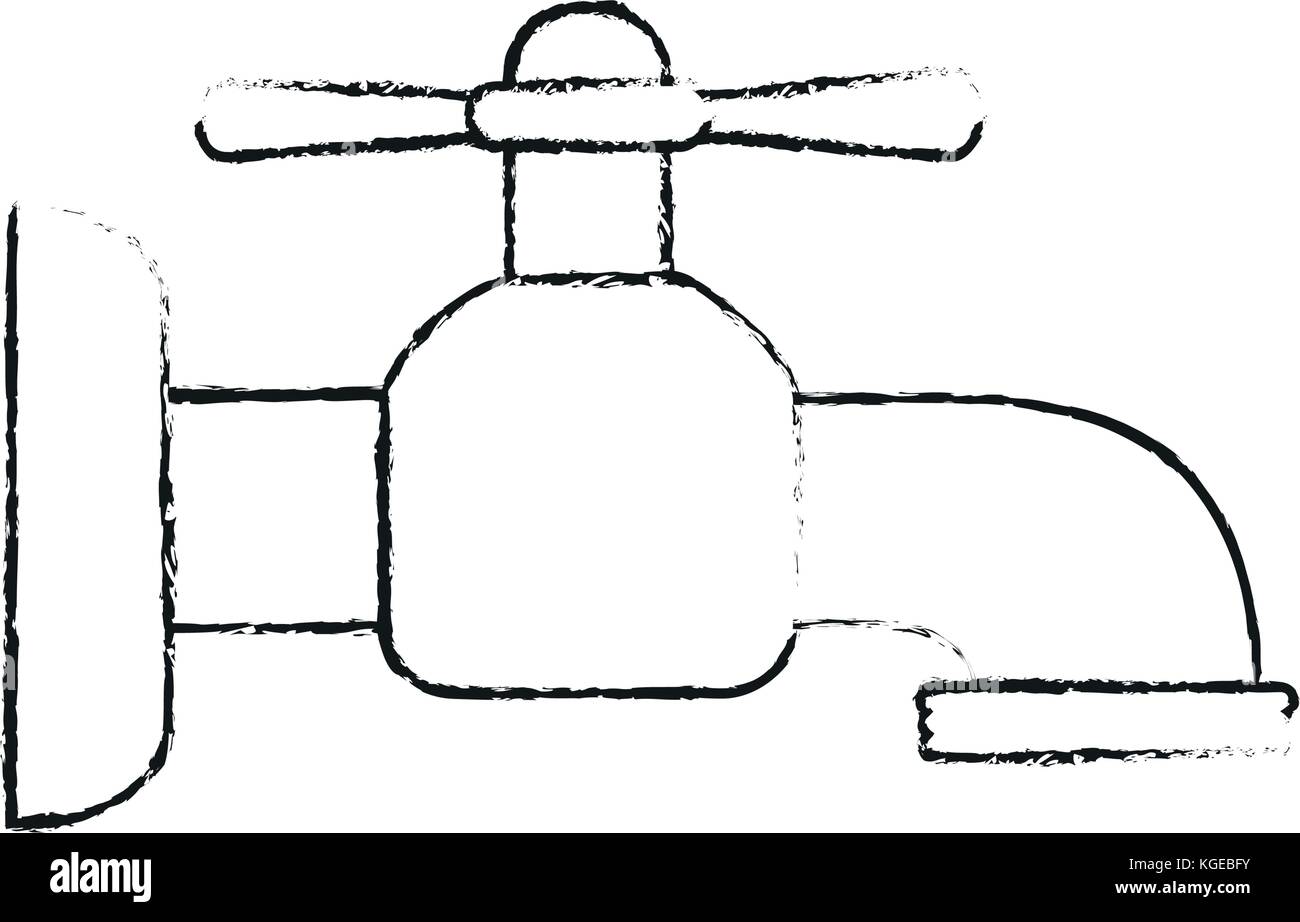 Sketch Of Tap High Resolution Stock Photography and Images - Alamy