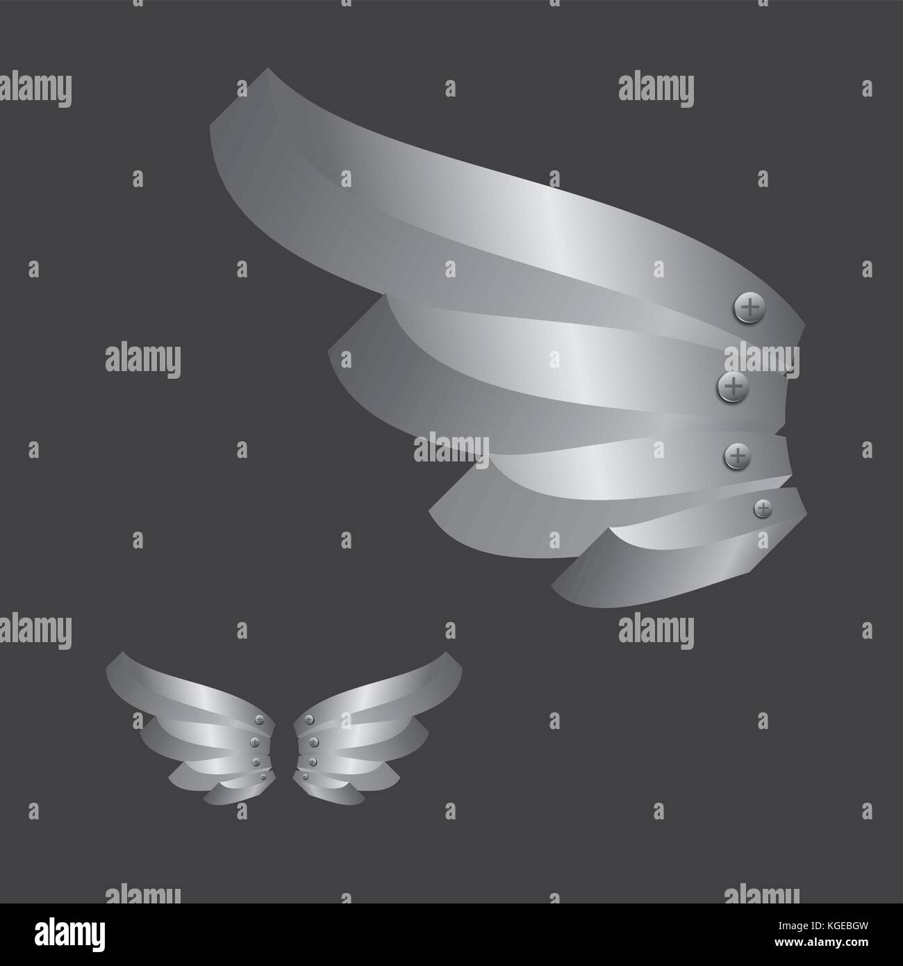 wing art vector graphic art design illustration Stock Vector Image ...