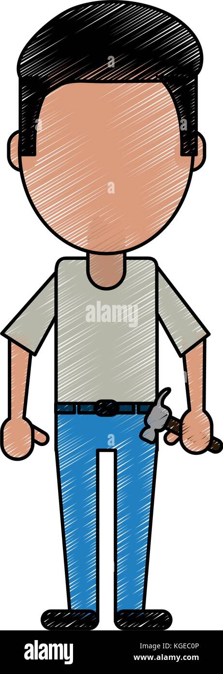 Worker avatar full body Stock Vector Image & Art - Alamy