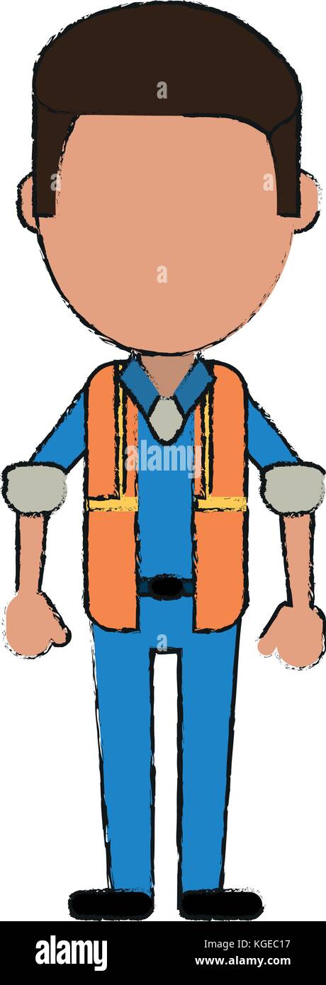 Worker avatar full body Stock Vector Image & Art - Alamy