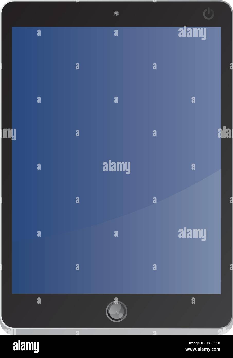 mobile computer device theme vector art illustration Stock Vector Image ...