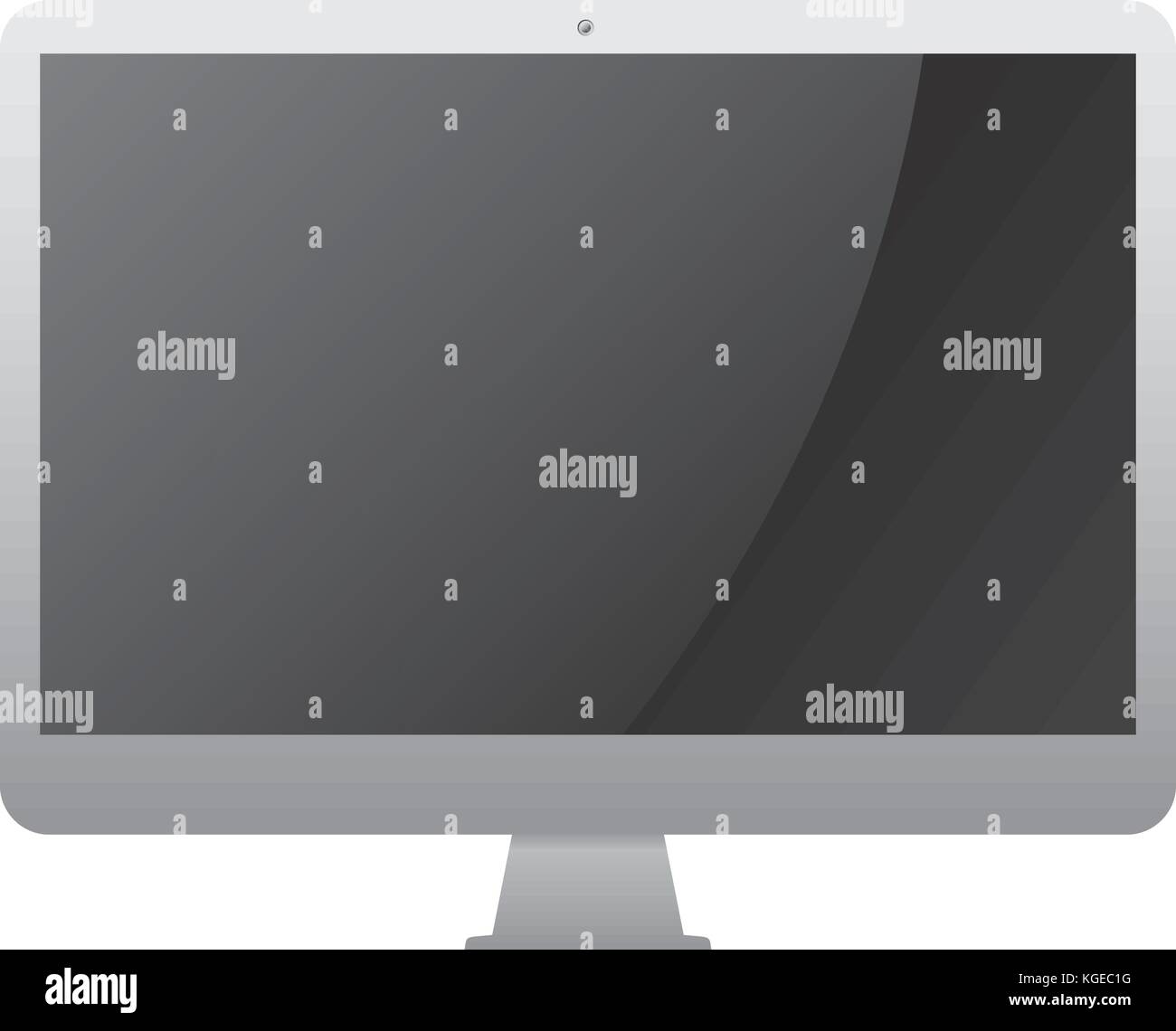 mobile computer device theme vector art illustration Stock Vector Image ...