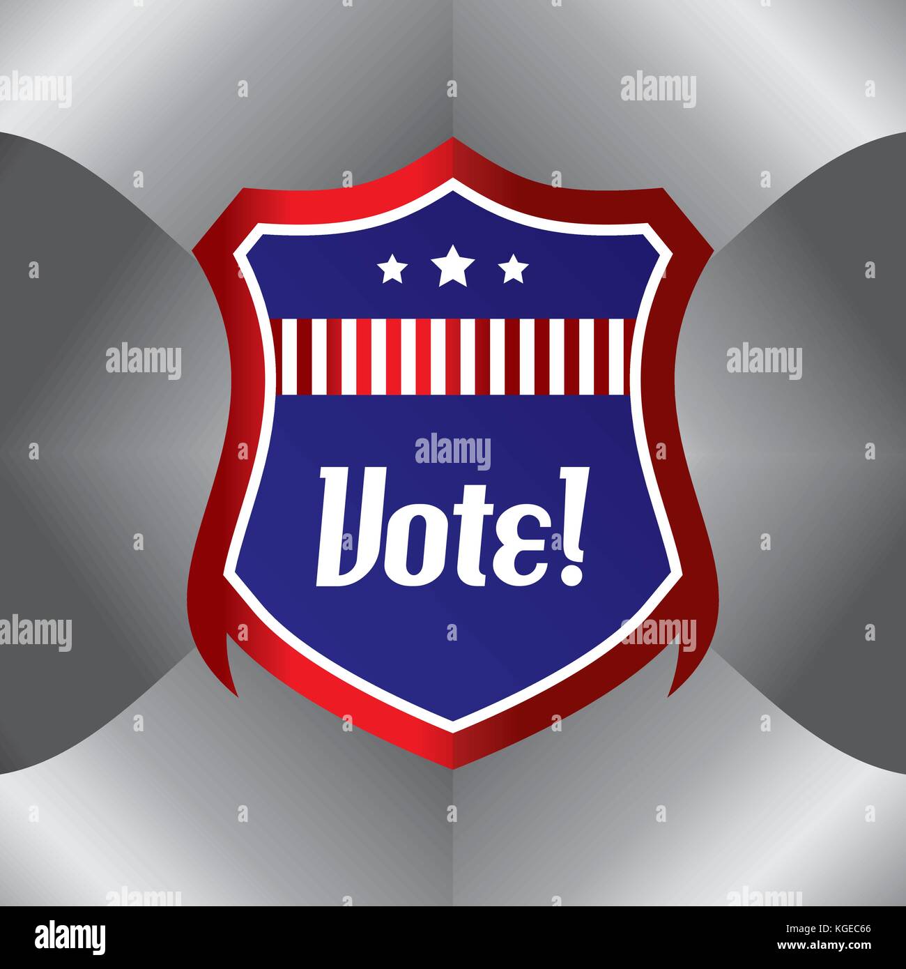 vote and election label theme vector illustration Stock Vector Image ...