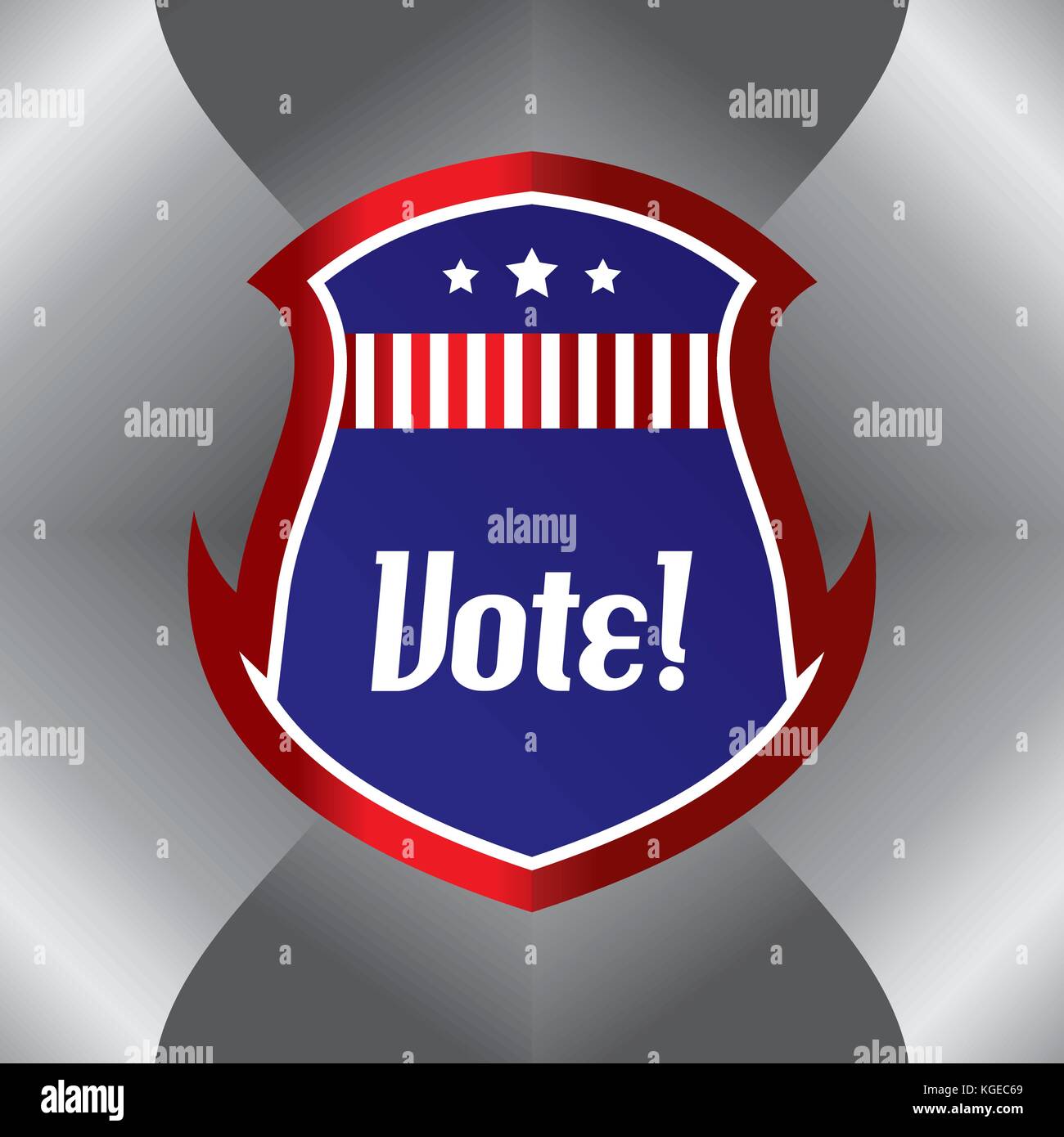 vote and election label theme vector illustration Stock Vector Image ...