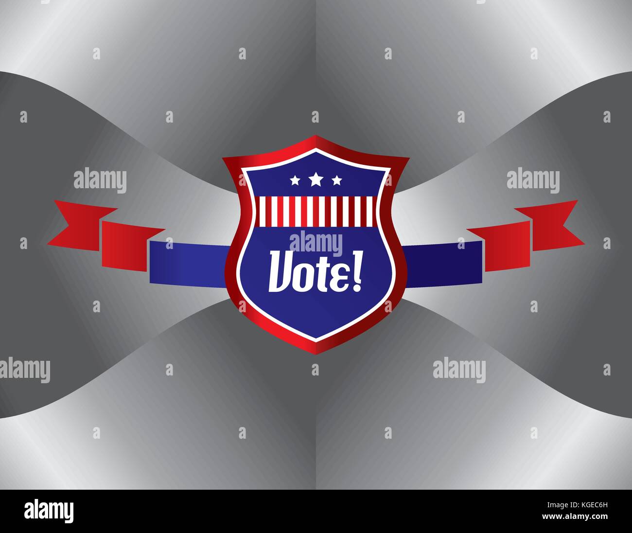 vote and election label theme vector illustration Stock Vector Image ...