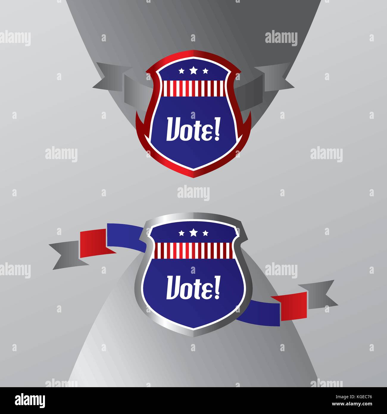vote and election label theme vector illustration Stock Vector Image ...