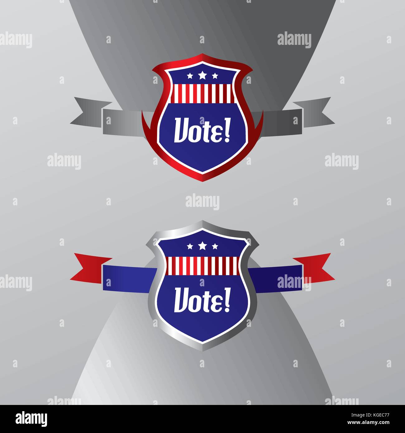 vote and election label theme vector illustration Stock Vector Image ...