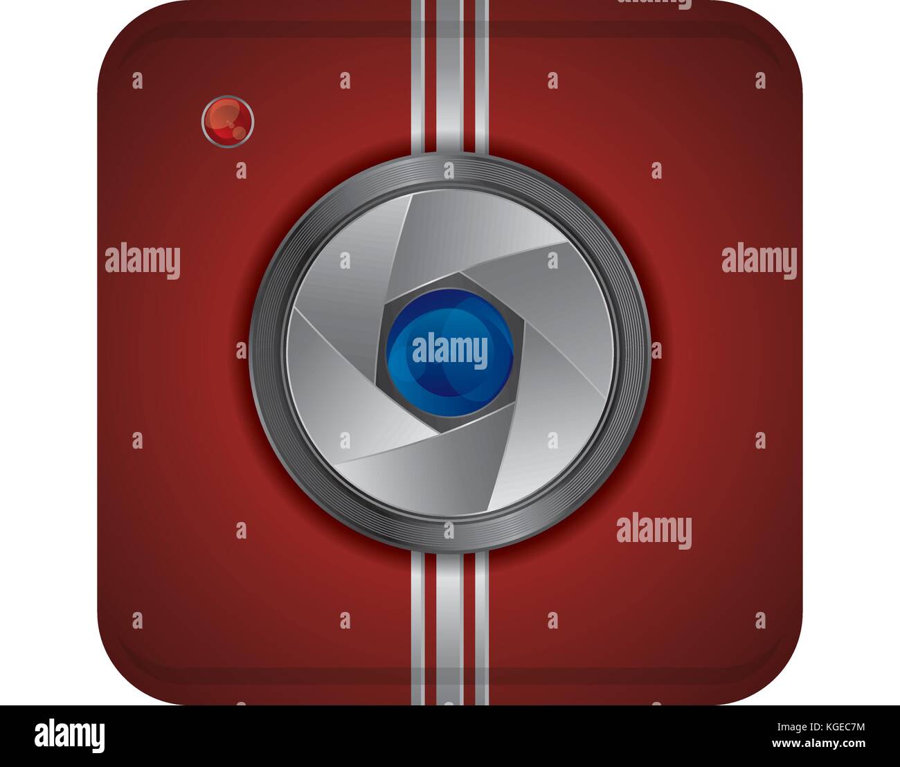 media interface camera vector graphic art illustration Stock Vector ...