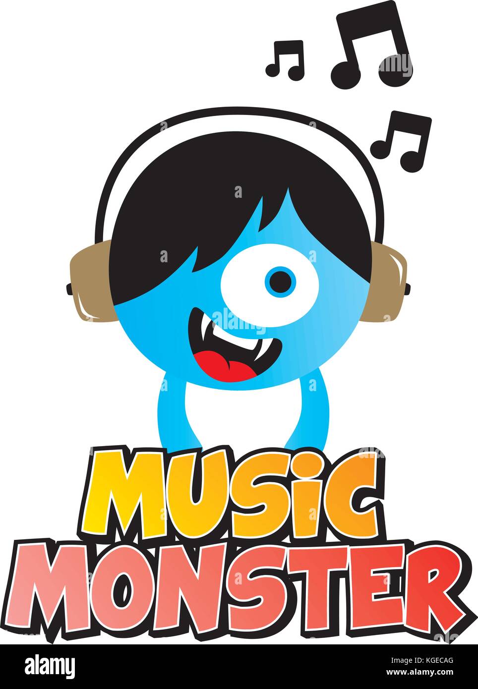 monster character vector graphic art design illustration Stock Vector ...