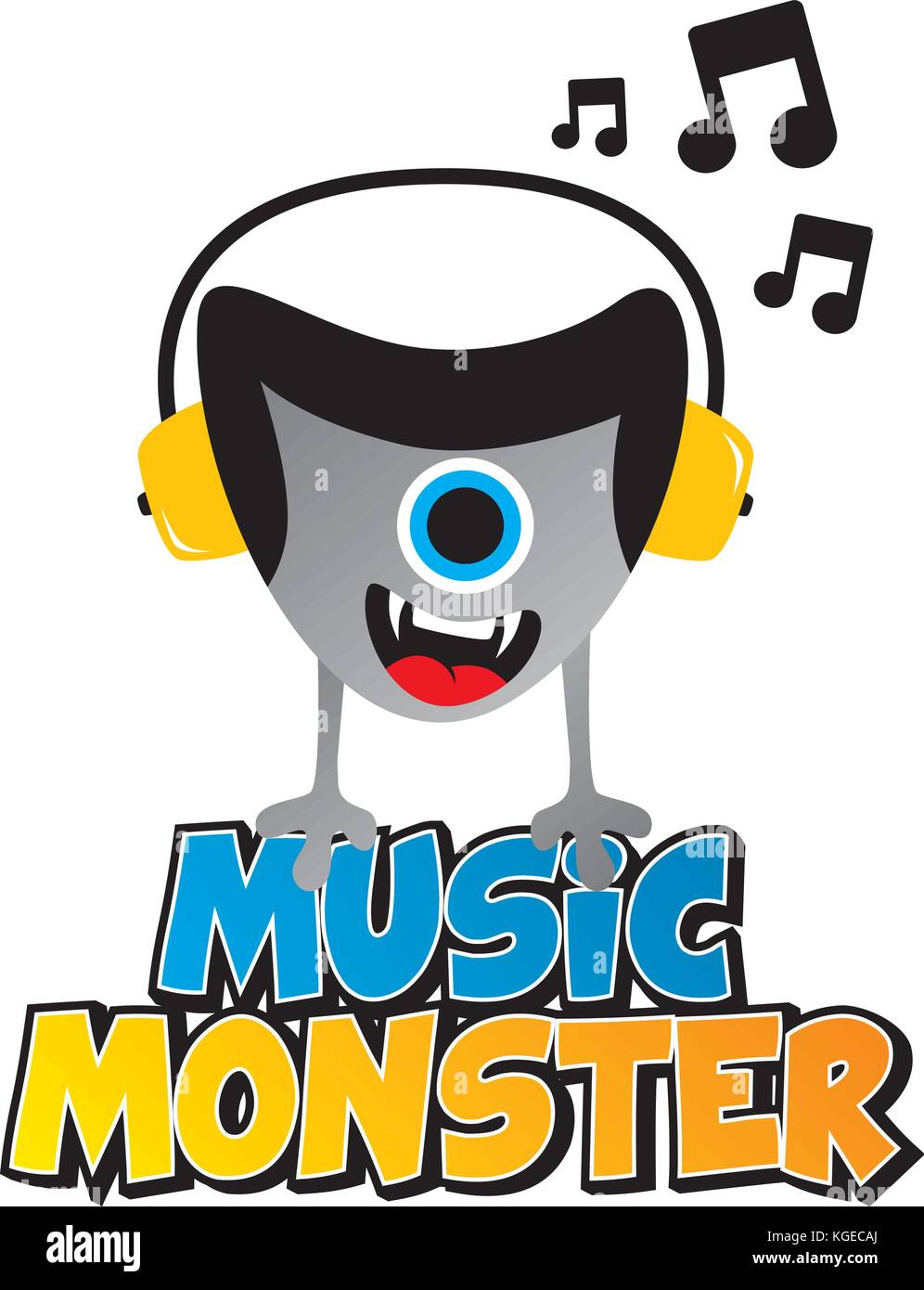 monster character vector graphic art design illustration Stock Vector ...