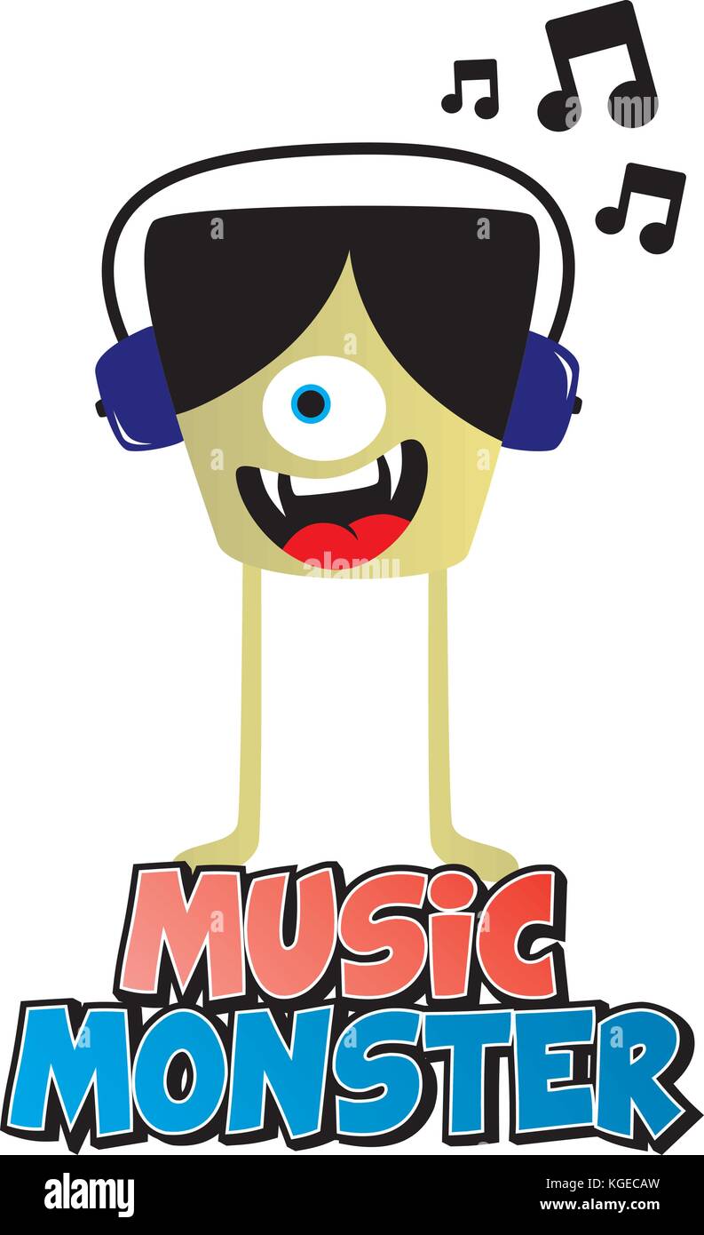 monster character vector graphic art design illustration Stock Vector ...