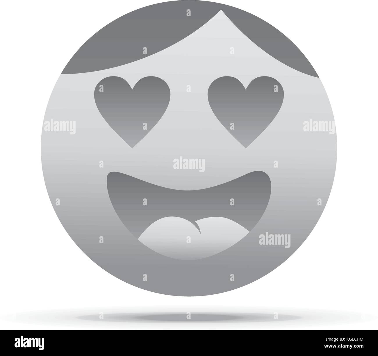 emotion face character icon vector graphic art illustration Stock ...