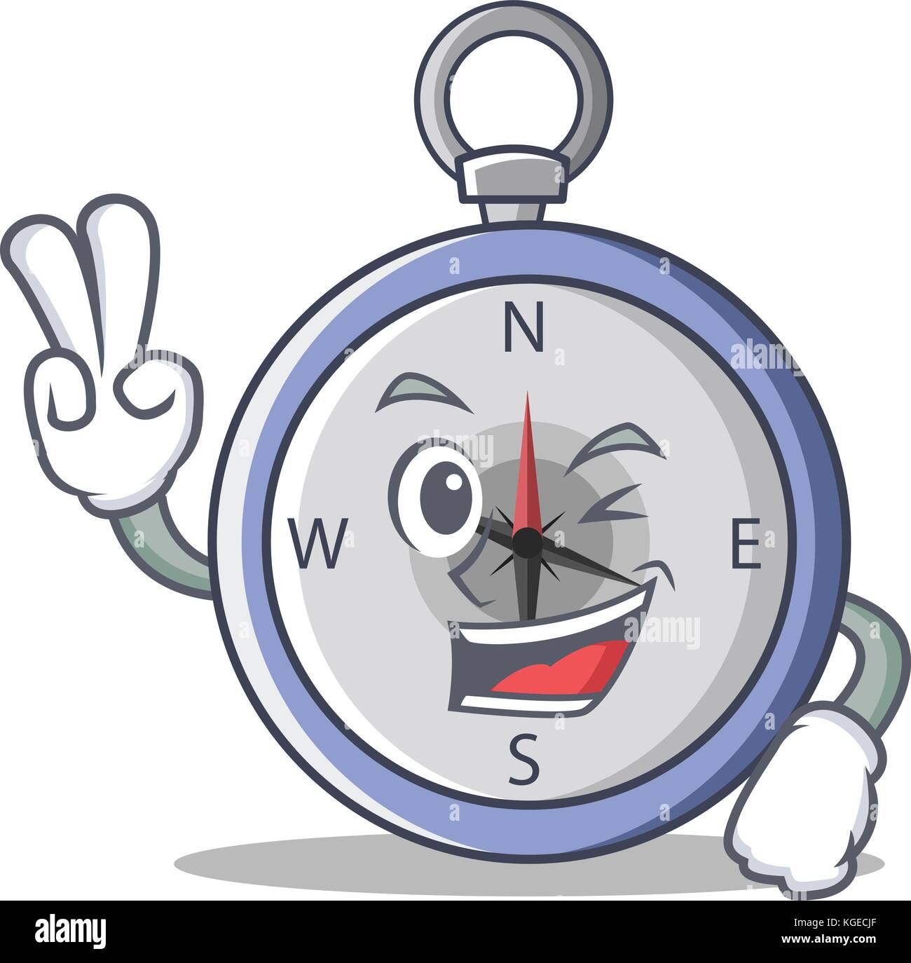 Two compass Stock Vector Images - Alamy