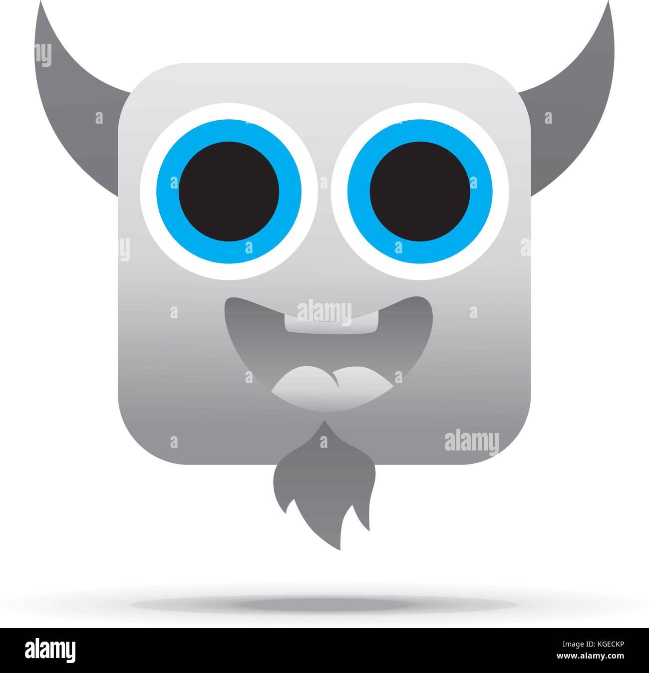 emotion face character icon vector graphic art illustration Stock ...