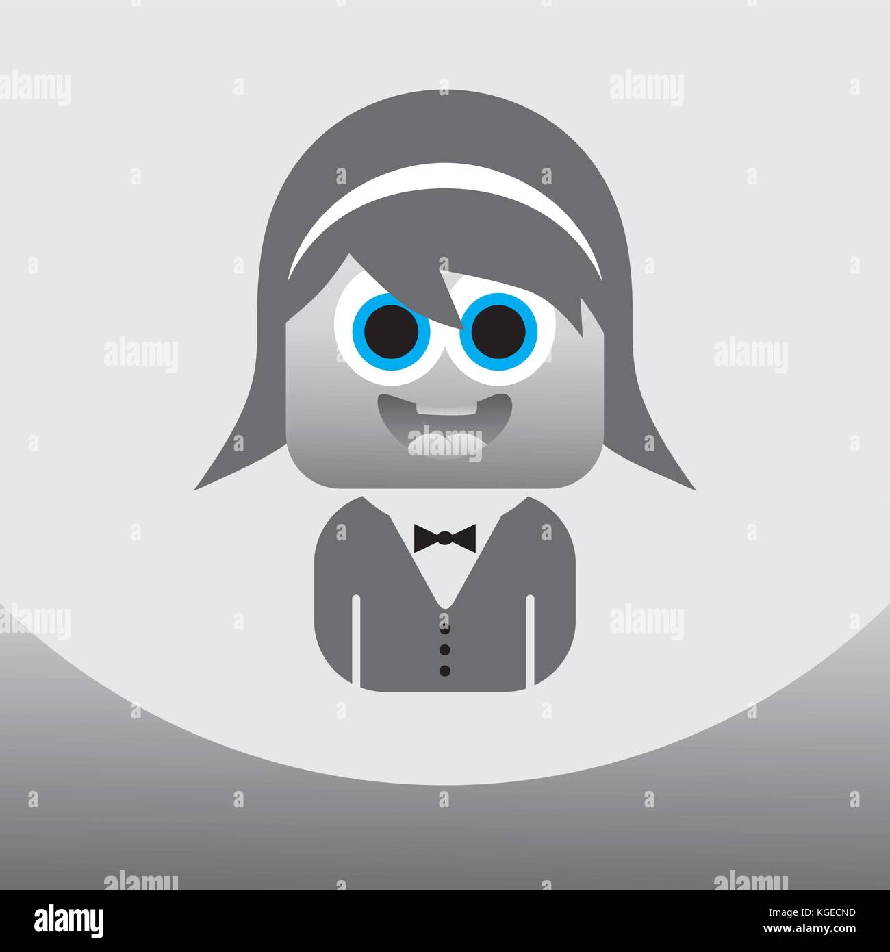 avatar portrait vector graphic art design illustration Stock Vector ...