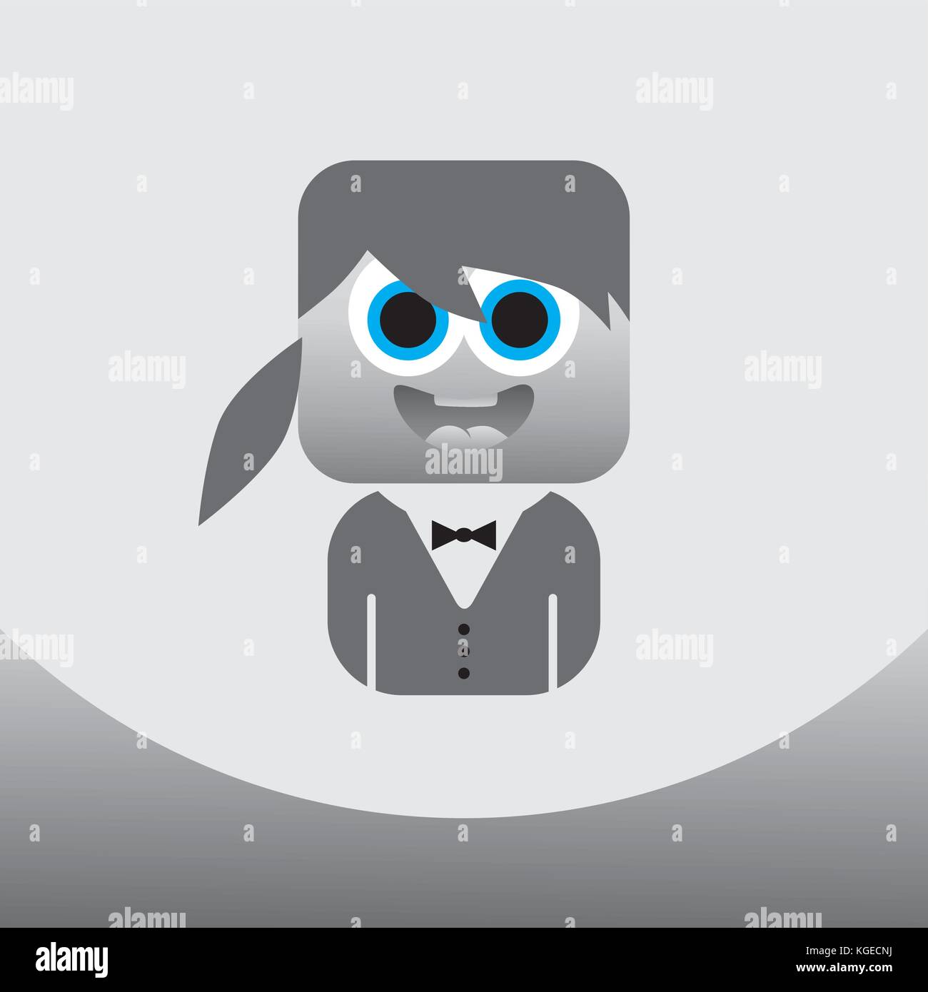 avatar portrait vector graphic art design illustration Stock Vector ...