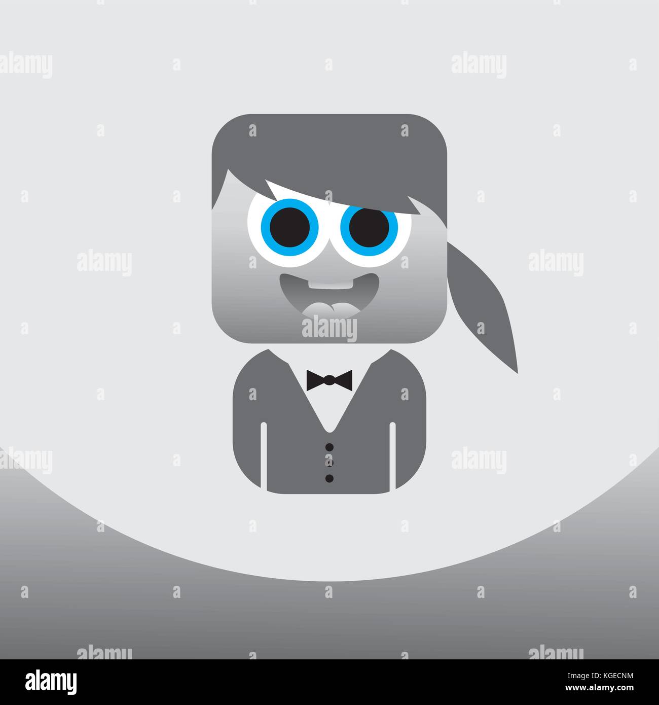 avatar portrait vector graphic art design illustration Stock Vector ...