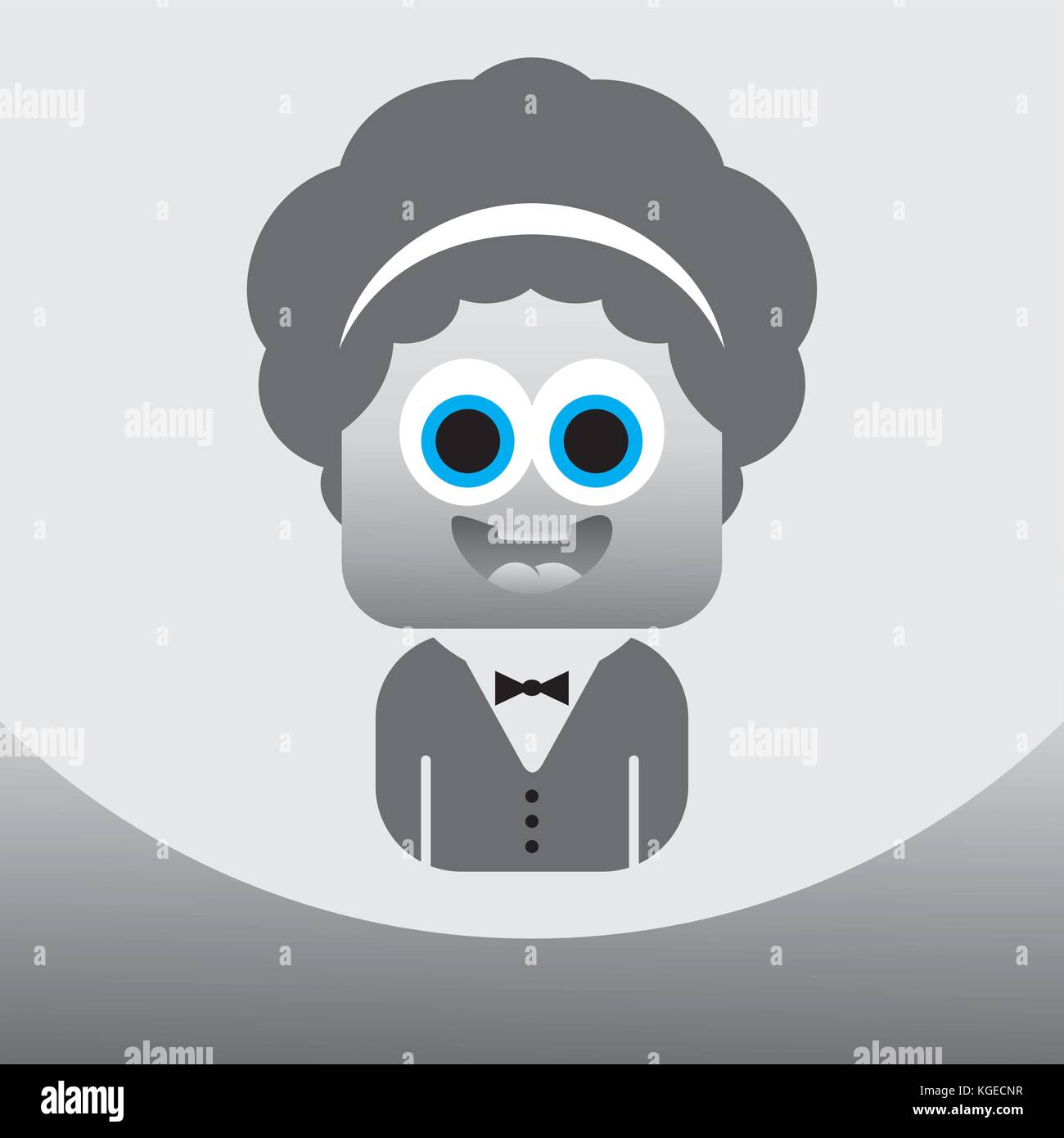 avatar portrait vector graphic art design illustration Stock Vector ...