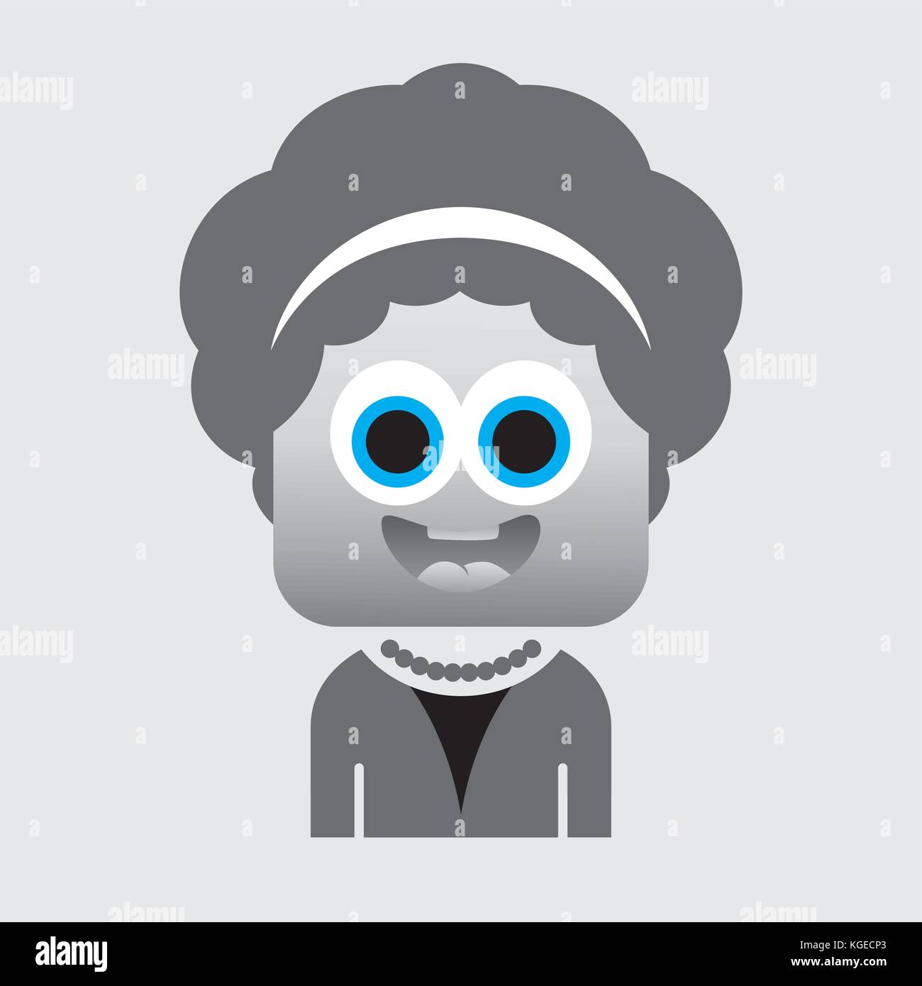 avatar portrait vector graphic art design illustration Stock Vector ...