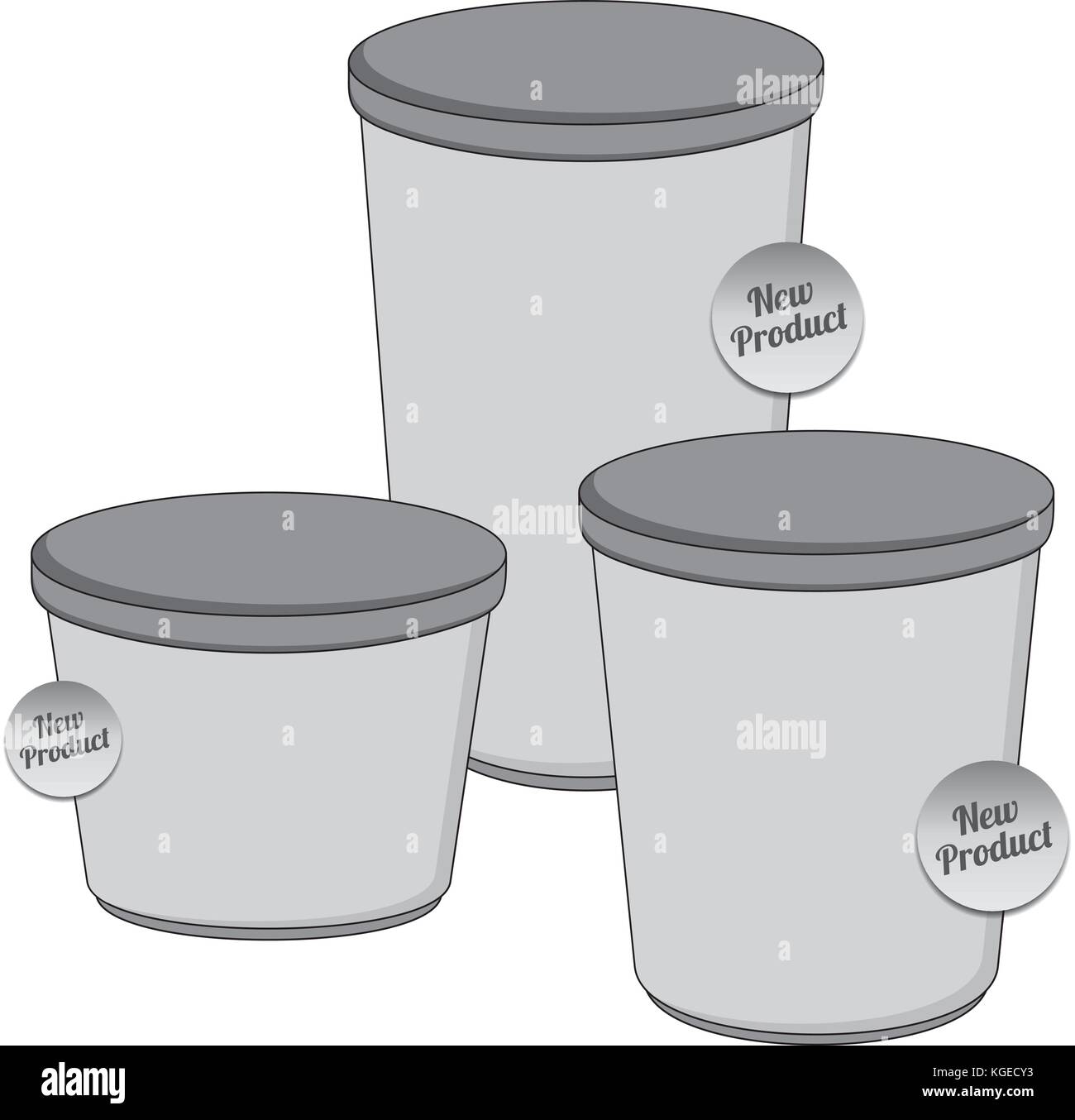 product industry packaging container vector graphic art design ...