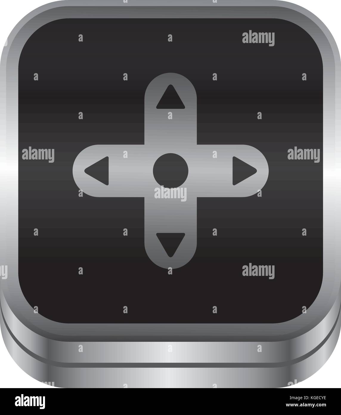 game console theme vector graphic art design illustration Stock Vector ...