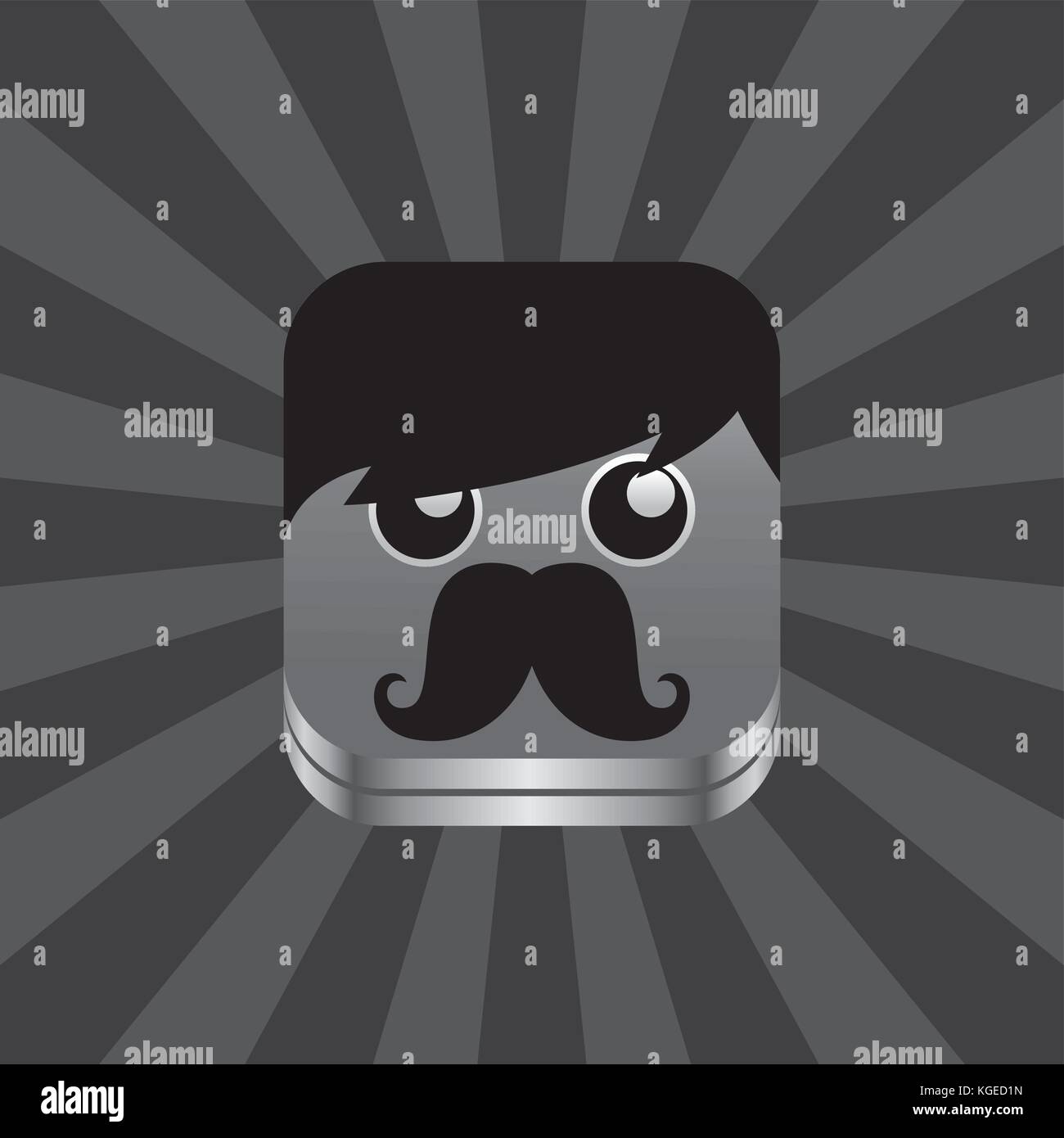 avatar portrait picture icon vector graphic art design illustration ...