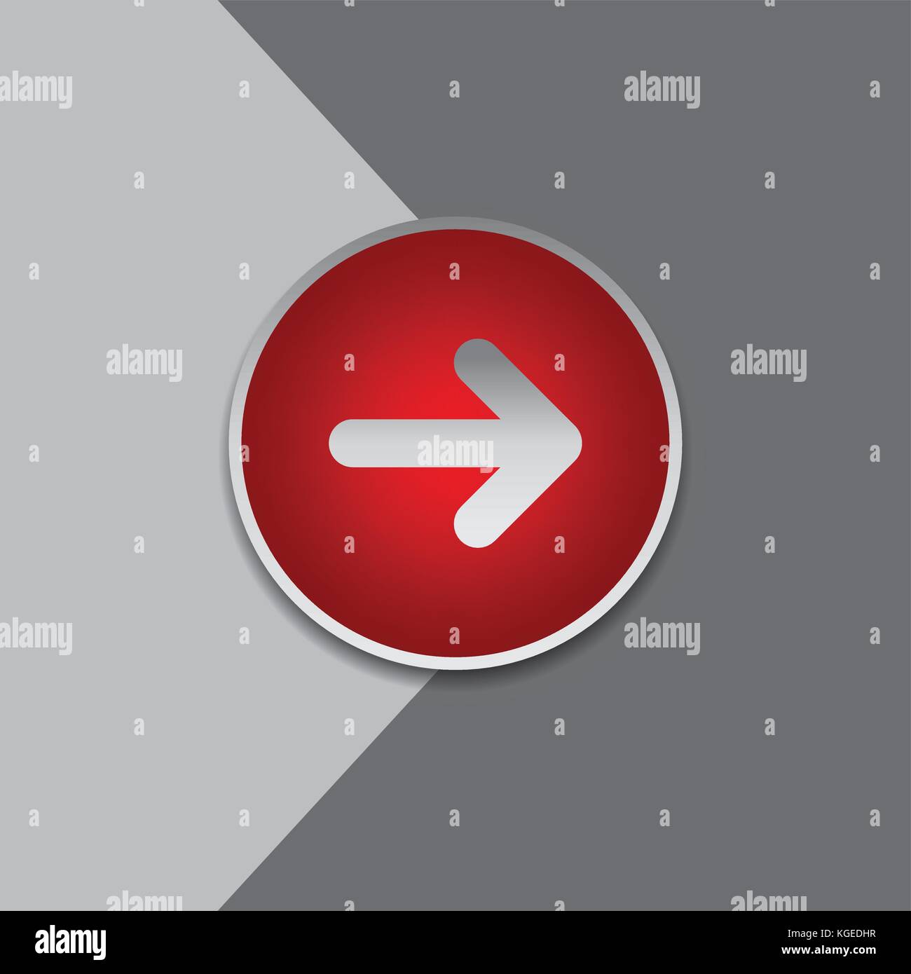 arrow media icon button vector graphic art illustration Stock Vector Image & Art - Alamy