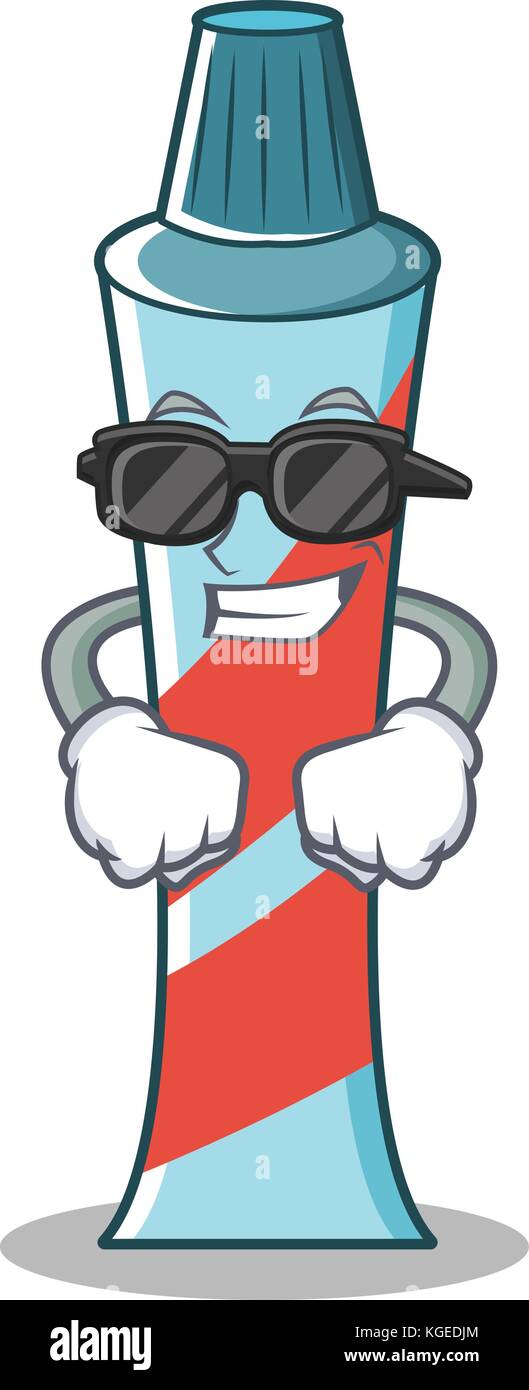 Super cool toothpaste character cartoon style Stock Vector Image & Art ...