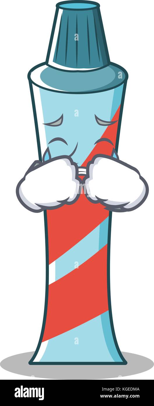 Crying toothpaste character cartoon style Stock Vector Image & Art - Alamy