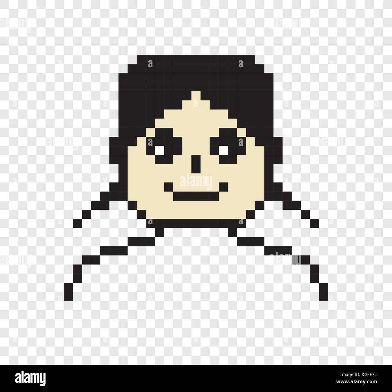 pixel man art vector graphic art design illustration Stock Vector Image ...